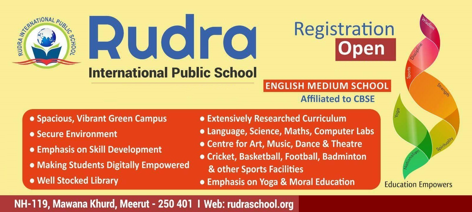 Welcome :: RUDRA INTERNATONAL PUBLIC SCHOOL